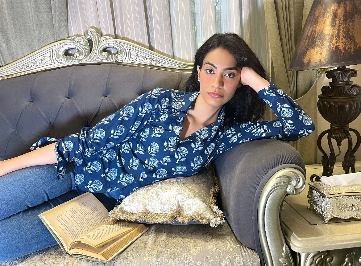 Neel Corset Shirt – The Print Atelier