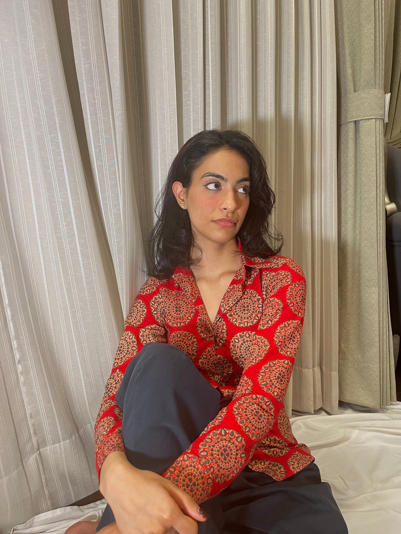 Mehrun Corset Shirt – The Print Atelier